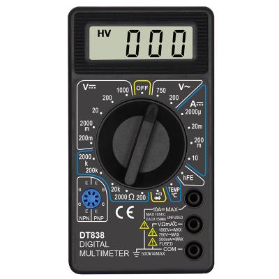 China Pocket Handheld Digital Multimeter With Class 0.1 Accuracy And Temperature Test Function for sale