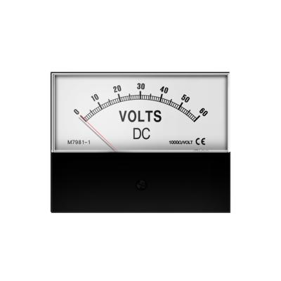 China M7981-1 DC Voltmeter for Lincoln Welders - Durable Analog Voltage Gauge, 0-60V DC Range (1000Ω/Volt) for sale
