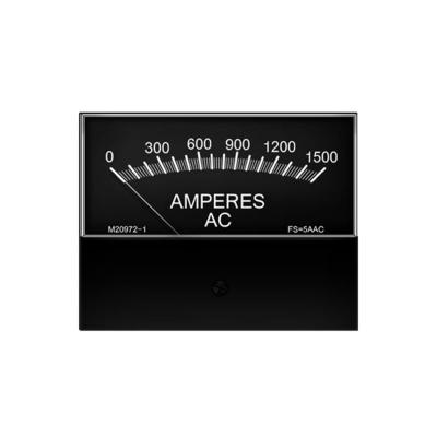 China M20972-1 AC Ammeter for Lincoln Welders - Durable Analog Current Gauge, 0-1500A AC Range (FS=5AAC) for sale