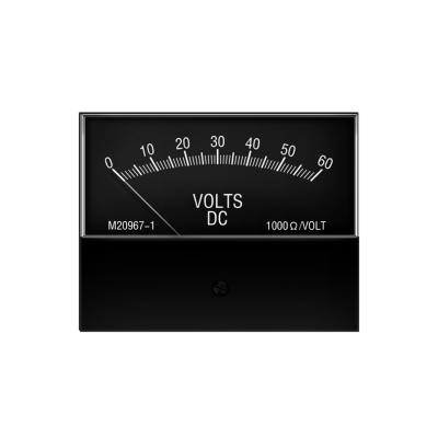 China M20967-1 DC Voltmeter for Lincoln Welders - Durable Analog Voltage Gauge, 0-60V DC Range for sale