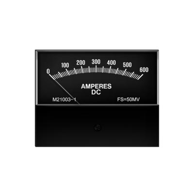China M21003-1 DC Ammeter for Lincoln Welders - 0-600A, FS=50MV, Rugged Analog Panel Gauge for sale