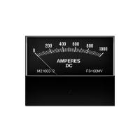 China M21003-2 DC Ammeter for Lincoln Welders - 0-1000A, FS=50MV, Rugged Analog Panel Gauge for sale