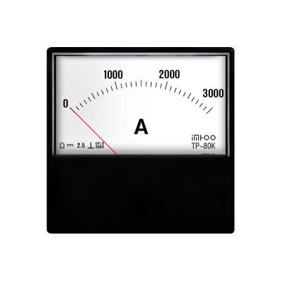 China TP-80K 3000A Analog Ammeter - Welding Machine Dedicated, Durable Case, High Accuracy for sale
