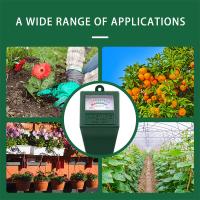 China Garden Farm Soil Thermometer Digital Soil Tester Soil Moisture Meter Tester Portable for sale