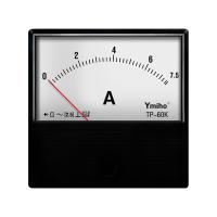 China Ymiho TP-60K Analog Panel Ammeter 7.5A for Welding Machines & Distribution Equipment, Replaceable with Yokogawa/Kangbi Models, High Accuracy 2.5 Class for sale