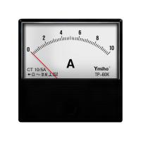 China Ymiho TP-60K 0-10A Analog Panel Ammeter (CT 10/5A) for Welding Machines & Distribution Equipment, Replaceable with Yokogawa/Kangbi Models, High Accuracy Class 2.5 for sale
