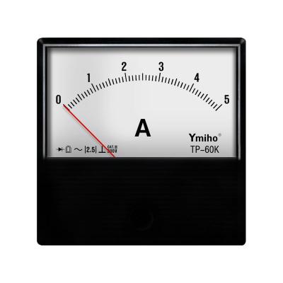 China TP-60K 2093Analog Panel Ammeter 0-5A AC/DC for Welding Machine & Power Distribution - Durable Replacement for Yokogawa, Kangbili Meters for sale