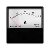 China TP-60K Analog AC Ammeter 0-2A Panel Amp Meter for Welding Machine & Power Distribution Equipment for sale