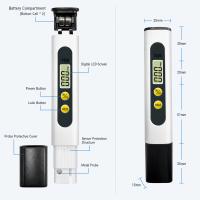 China IMHOO TDS-M2 Digital TDS Meter 0-9990 Ppm for Drinking Water ODM CE LCD Titanium Probe IP65 for sale
