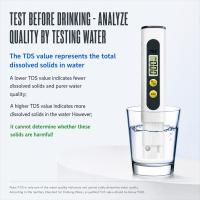 China IMHOO TDS-M2 Digital TDS Meter 0-9990 Ppm for Drinking Water ODM CE LCD Titanium Probe IP65 for sale