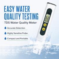 China IMHOO TDS-M2 Digital TDS Meter 0-9990 Ppm for Drinking Water ODM CE LCD Titanium Probe IP65 for sale