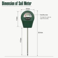 China IMHOO SWT-01 Analog Soil Moisture Meter with Stainless Steel Probe for Accurate Measurement No Battery Required for sale