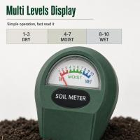 China IMHOO SWT-01 Analog Soil Moisture Meter with Stainless Steel Probe for Accurate Measurement No Battery Required for sale
