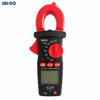 China DMQ205 Digital Clamp Meter with True RMS Measurement 600A AC Range and NCV Detection for Electricians for sale