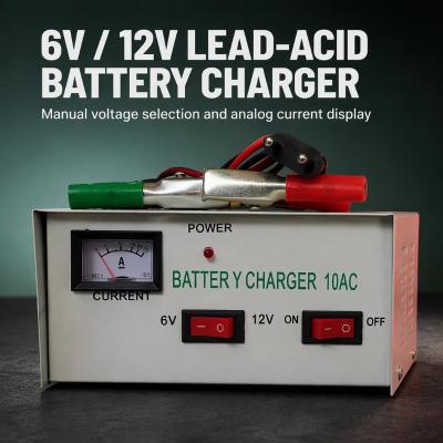 China IMHOO 6V 12V 20A Manual Battery Charger and Tester with Compact Design for Lead-Acid Batteries for sale