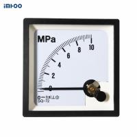 China SQ-72 Analog Pressure Gauge with 1.5% Accuracy and 0-10 MPa Range for Hydraulic Pneumatic Systems Panel Meter for sale