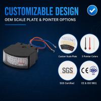 China Analog Voltage Indicator Edgewise Meter with Backlit Display Analog Only Measurement and Compact Design for sale