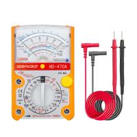 China High Precision Mini Analog Multimeter Portable Pocket Size Tester for Home Electrician Student Lab Measurement for sale