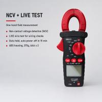 China Digital Clamp Meter DMQ201 600A AC 600V Auto Range Multimeter Tester Multimetro Electrician CE LCD for HVAC Repair for sale