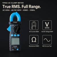 China True RMS Clamp Meter NCV Detection CAT III Clamp Multimeter 600A AC Digital Tester for Industrial Maintenance for sale