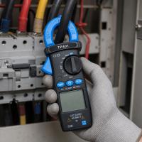 China True RMS Clamp Meter 600A AC 4000 Counts Digital Clamp Multimeter Tester for HVAC CAT III Industrial Use for sale