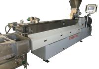 China PET/PE/PP/PVC High Torque Parallel Twin Screw Extruder for Masterbatch(SJSH65) for sale