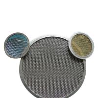 China Stainless Steel 304/316L Filter Mesh Disc for Plastic Extruder - 1-300μm Range, 3.2MPa Pressure, 600°C Temperature for sale