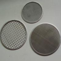 China Stainless Steel Woven Wire Mesh Extruder Screen Filter Disc 1-300 Micron 1000x1000mm Size for sale
