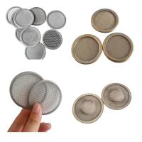 China 304 316 Stainless Steel Woven Wire Mesh Filter Discs 1-300 Micron 1000x1000mm Multi-Layer Extruder Screens for sale