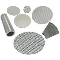 China Stainless Steel Filter Disc 1-300 Micron with 3.2MPa Pressure Rating and 600°C Temperature Range for sale