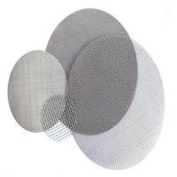 China Stainless Steel Filter Disc 1-300 Micron with 3.2MPa Pressure Rating and 600°C Temperature Range for sale