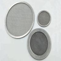 China 20 Micron Stainless Steel Wire Mesh Filter Disc 1000x1000mm with 3.2MPa Pressure Rating for sale