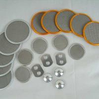 China Custom Sintered Metal Filter Disc 1-300 Micron 1000x500mm SUS316 Stainless Steel for Industrial Filtration for sale