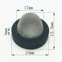 China Stainless Steel Wire Mesh Sealing Gaskets 1-300 Micron for Oil Gas Separator Filters for sale