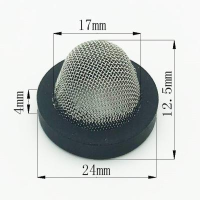China Stainless Steel Wire Mesh Sealing Gaskets 1-300 Micron for Oil Gas Separator Filters for sale