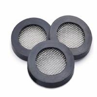 China SUS316L Silicone Washer Filter Gasket 1/2 3/4 Inch for Water Tap Faucet Shower Head with Wire Mesh 1-300 Micron for sale