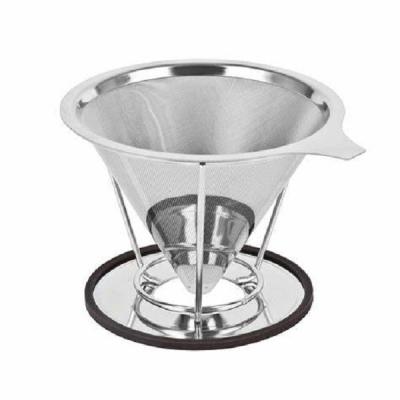 China Reusable Stainless Steel Pour Over Coffee Filter 5-600mm Custom Size with 0.3mm Aperture and 2000pcs Weekly Capacity for sale