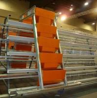 China Automatic Galvanized 3-4 Tier A-Type Battery Egg Chicken Layer Cage System - 1.9m×45cm×40cm with 3.2mm Steel Construction for sale