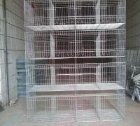 China 3-Tier Rabbit Cage System 1.2m x 50cm x 1.5m with Automated Drinking and 12 Breeding Spaces for sale