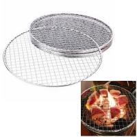 China Stainless Steel Barbecue Grill Mesh with 0.5mm-2mm Wire Diameter and Multiple Size Options 18x26cm to 40x25cm for sale