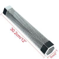 China 304 Stainless Steel BBQ Smoke Generator - Round 19×16.5×5cm, Square 19×15×4cm, Hexagon 21×18×4cm Cold Smoking Tube for sale