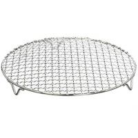 China Stainless Steel Barbecue Grill Mesh Basket 0.5-2mm Wire Diameter with 18-40cm Sizes for Professional Cooking for sale