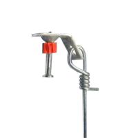 China Low Carbon Steel Drive Pin Shooting Nail Ceiling Clip - Various Sizes for Power Tool Applications for sale