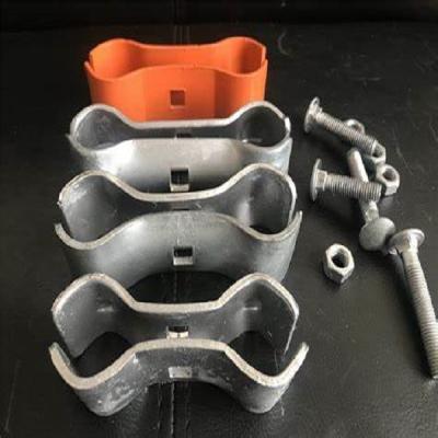 China Scaffold Forged Sleeve Couplers 48.3mm Pipe Clamp - E-galvanized or Hot Dip Galvanized Finish for sale