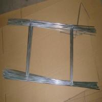 China 10x30 Inch H Frame Wire Sign Stake with 4mm Wire Diameter for Yard Signs and Campaign Displays for sale