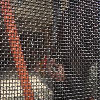 China Powder Coated Stainless Steel Security Window Screen 0.5-1.0mm Wire with 10-15 Mesh for Anti-Theft Protection for sale