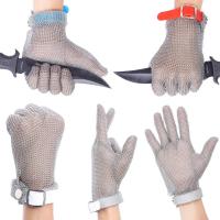 China 316L CE Approved Stainless Steel Butcher Gloves with 8cm, 15cm, 19cm, 22cm Extension Sleeves for sale