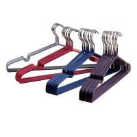 China Commercial Galvanized Steel Wire Hangers 40x21cm with 1.9-2.1mm Thickness for Laundry & Hotel Use for sale