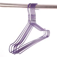 China Commercial Galvanized Steel Wire Hangers 40x21cm with 1.9-2.1mm Thickness for Laundry & Hotel Use for sale