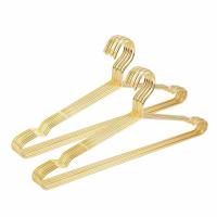 China Commercial Galvanized Steel Wire Hangers 40x21cm with 1.9-2.1mm Thickness for Laundry & Hotel Use for sale